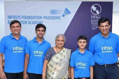 Infosys Foundation partners with Prakash Padukone Academy to groom