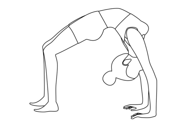 Stay Cool This Summer with Chakrasana Yoga Pose