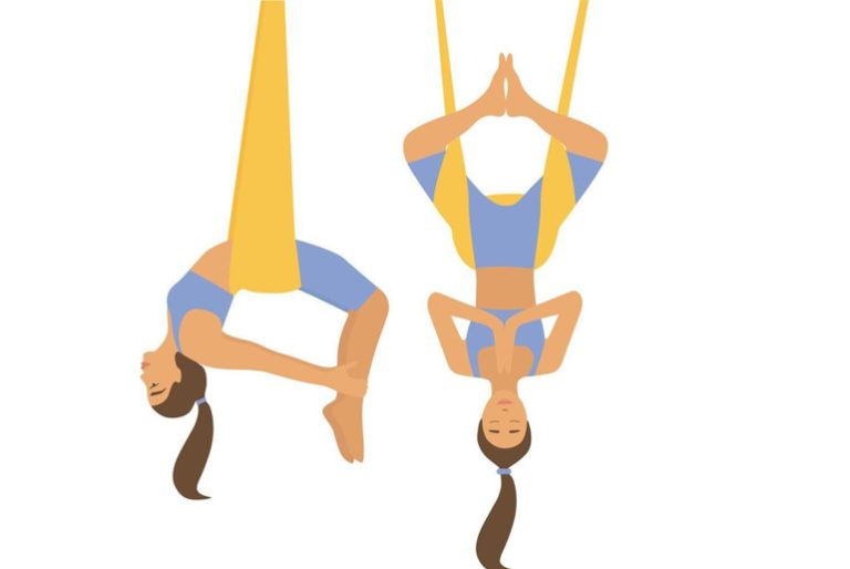 Aerial Yoga: Simple & Effective Poses to Melt Away Stress